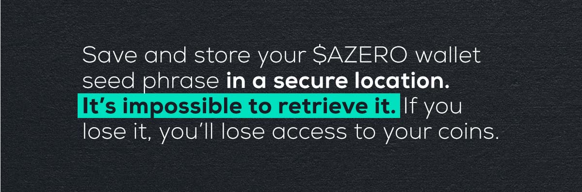 Aleph Zero Public Sale: Participation and $AZERO Wallet Setup