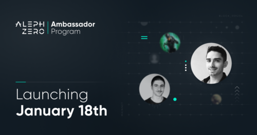 Aleph Zero to Launch an Ambassador Program