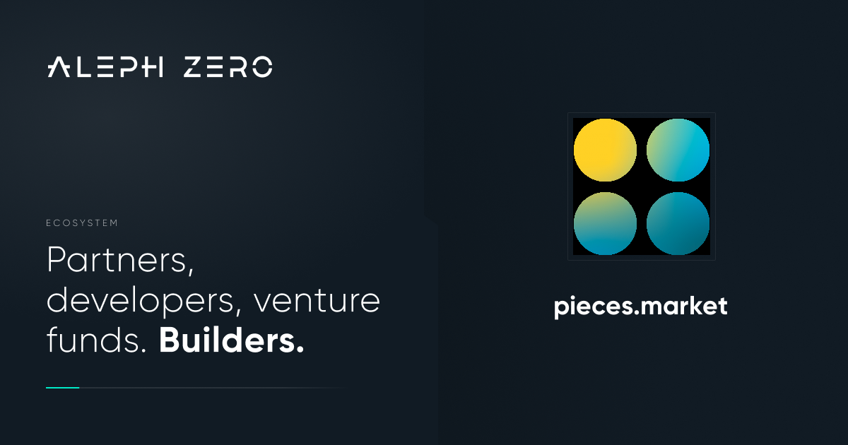 pieces.market - Aleph Zero: Public Blockchain with Private Smart Contracts